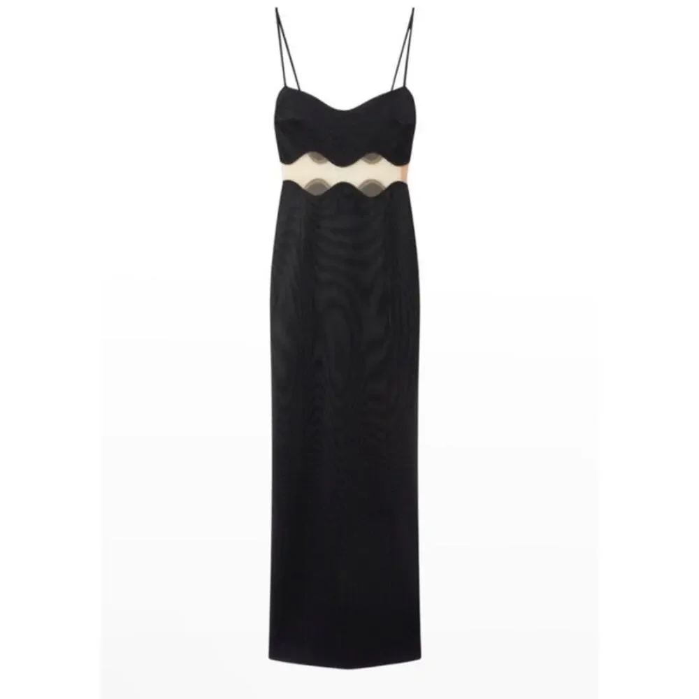 Galvan | Dresses | Galvan London Siren Illusion Waist Gown Sz Fr42 Us ...